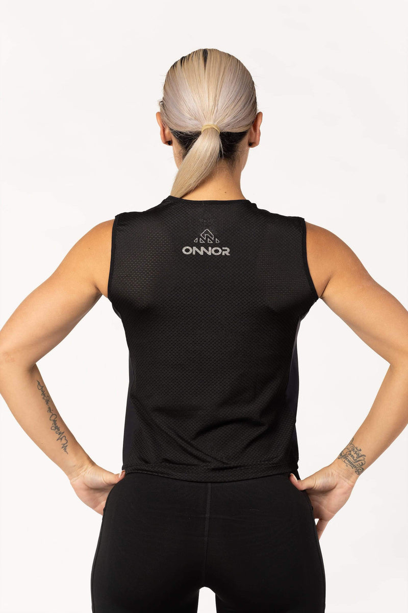 Women's Black Pro Running Base Layer – Base Layers | ONNOR SPORT